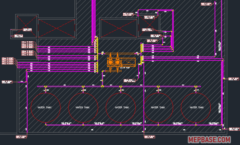 Hotel Water Supply Project Shop Drawing Free Download (2025)