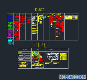 AutoCAD HVAC Dynamic Blocks DWG Free Download (2025)