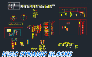 AutoCAD HVAC Dynamic Blocks DWG Free Download (2025)