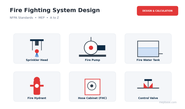Fire Fighting System Design & Calculation (NFPA) — A to Z